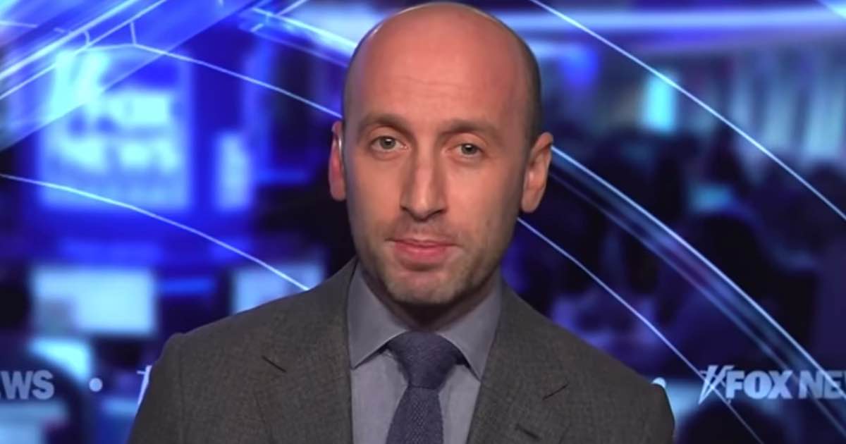 Stephen Miller: Trump Defends U.S., Elites Defend Foreign Interests ...