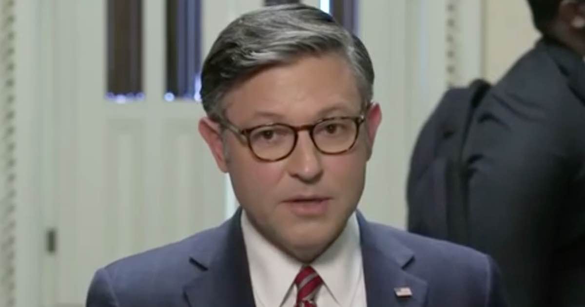 Speaker Johnson Urges White House Cabinet to Consider Invoking 25th ...