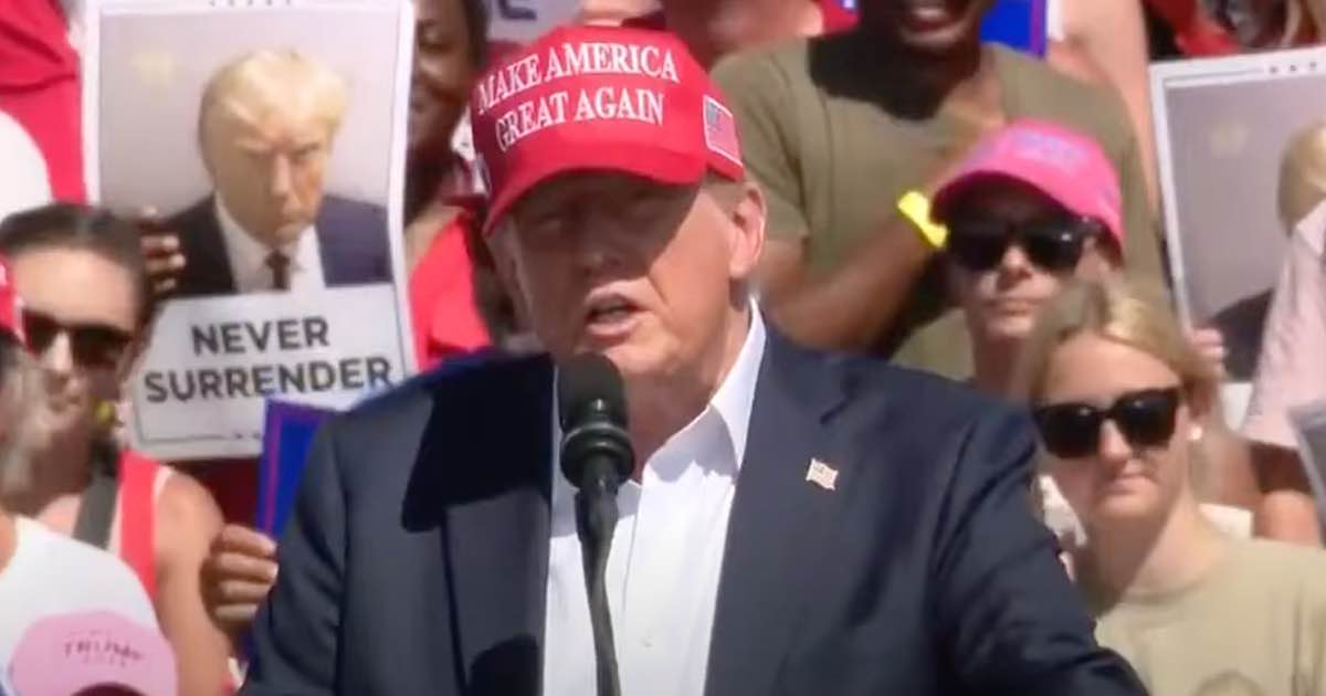 Trump at Virginia Rally: 'Election is a Choice Between Strength and ...